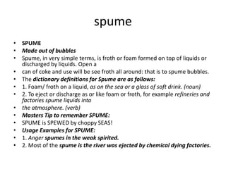 Powerful vocabulary | PPTX