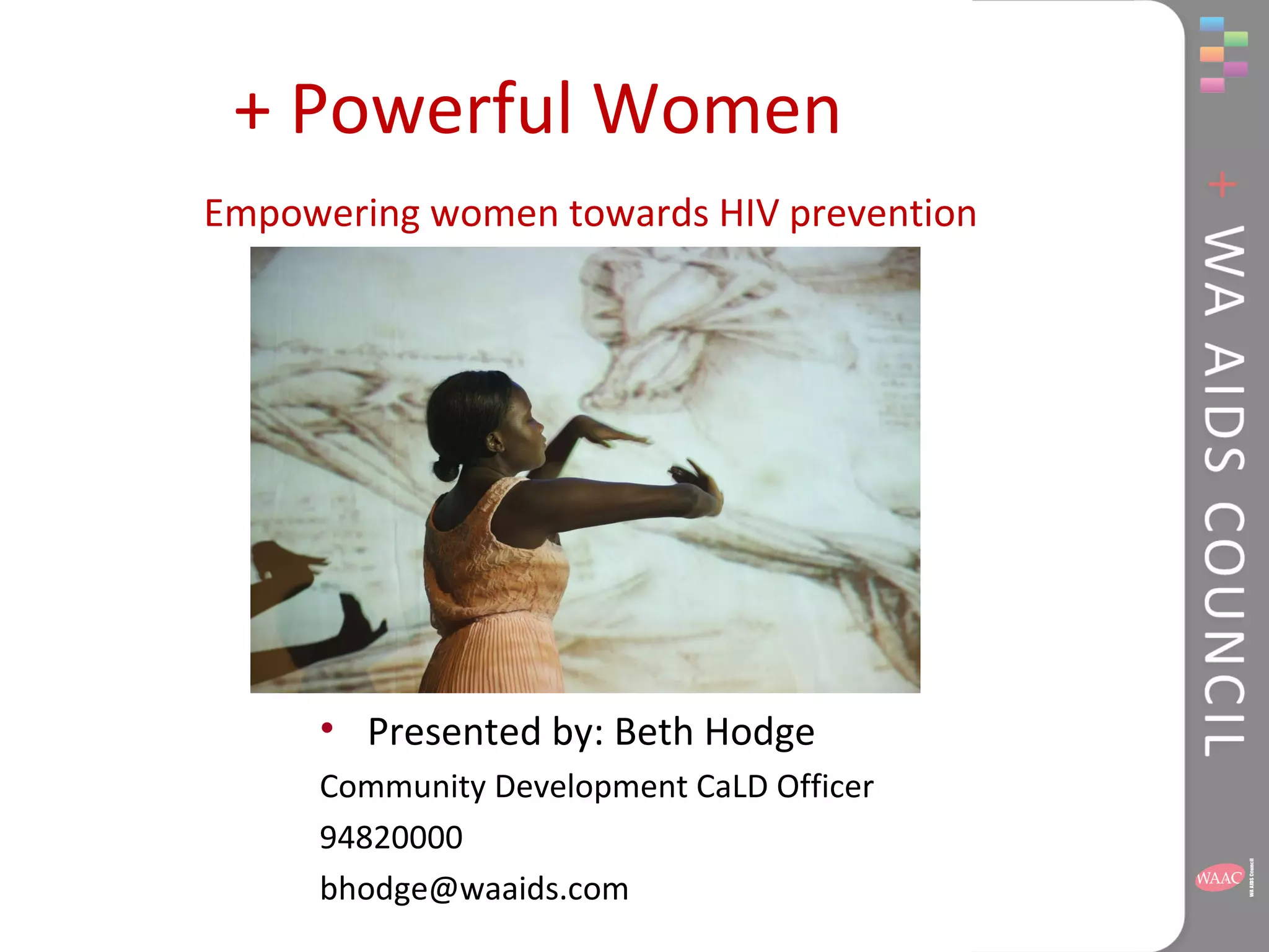 Powerful women beth hodge african diaspora networking zone tue 22 | PPT