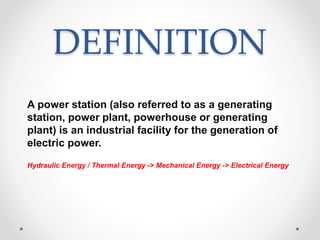 Power Plant Definition