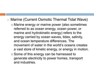 Introduction to Power Generation | PPTX