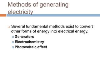 Introduction to Power Generation | PPTX
