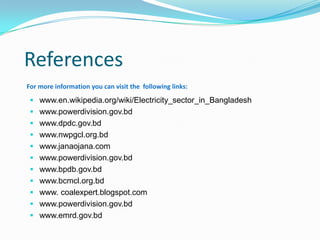 Power generation and demand in bangladesh | PPTX