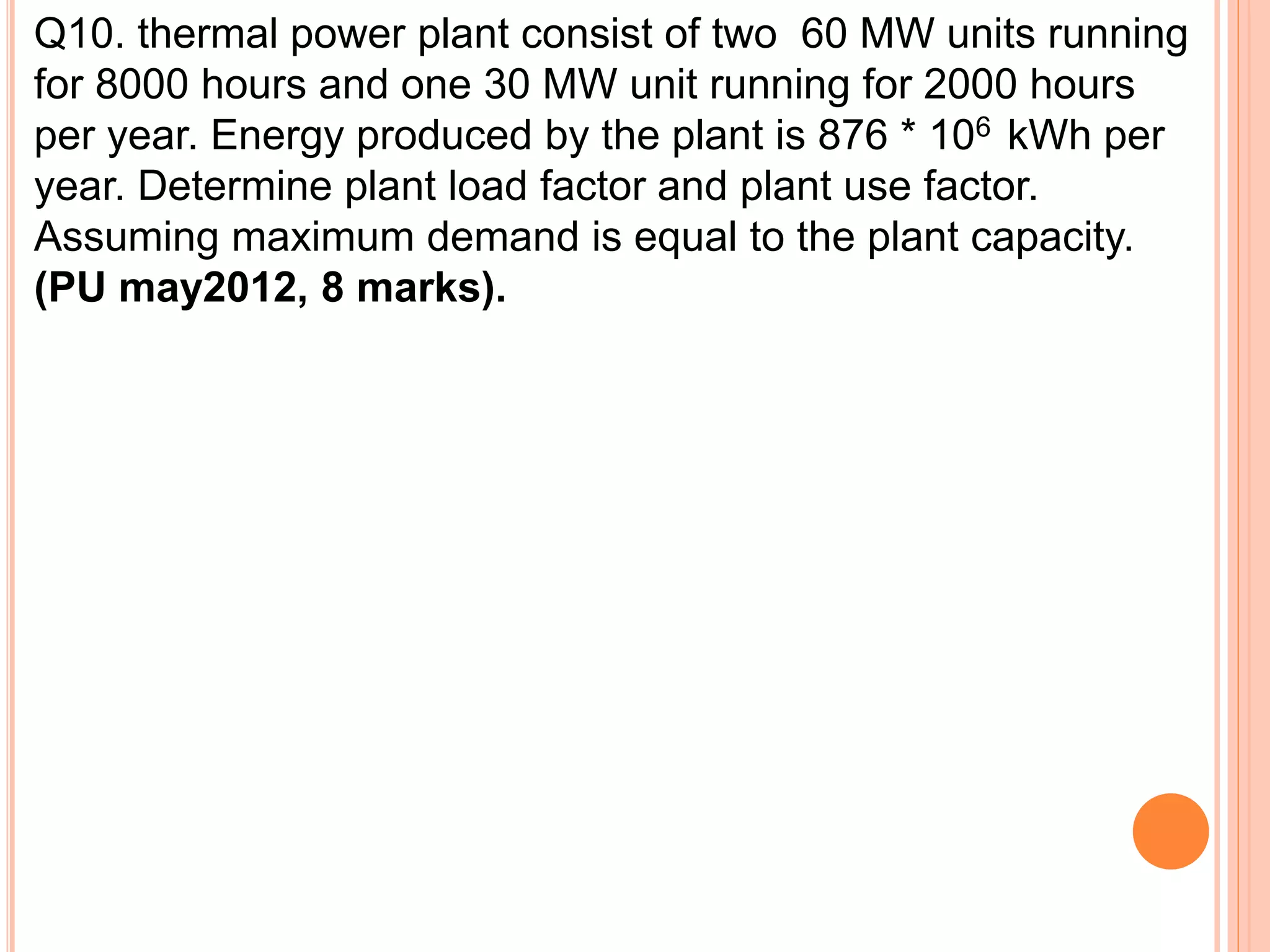 Power generation and economics | PPTX