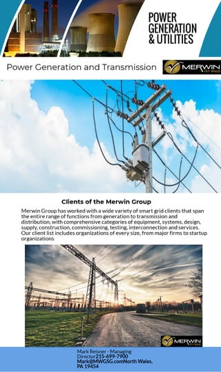 Power Generation and Transmission | PDF