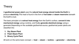 Power Generation by Geothermal Power Plant.pptx