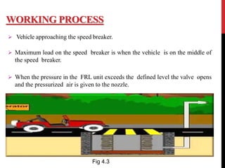 Power generation by speed breakers | PPTX