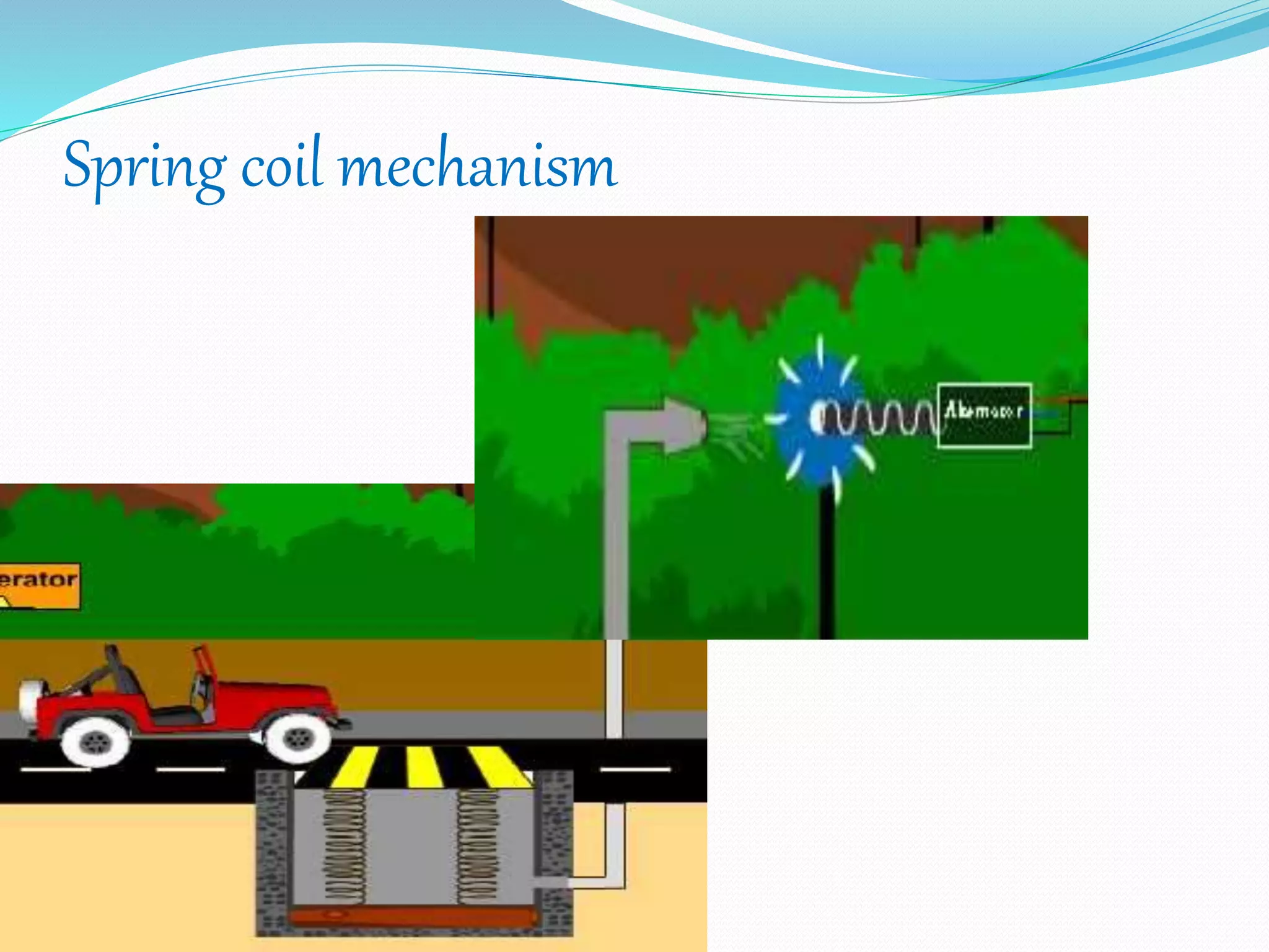 Power generation from speed breakers | PPTX