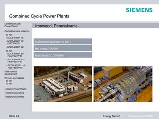 Siemens - Power Generation Power Plants | PPT