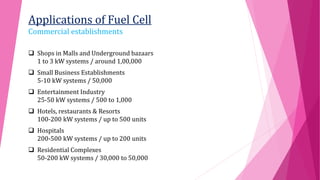 Power generation using fuel cell | PPT