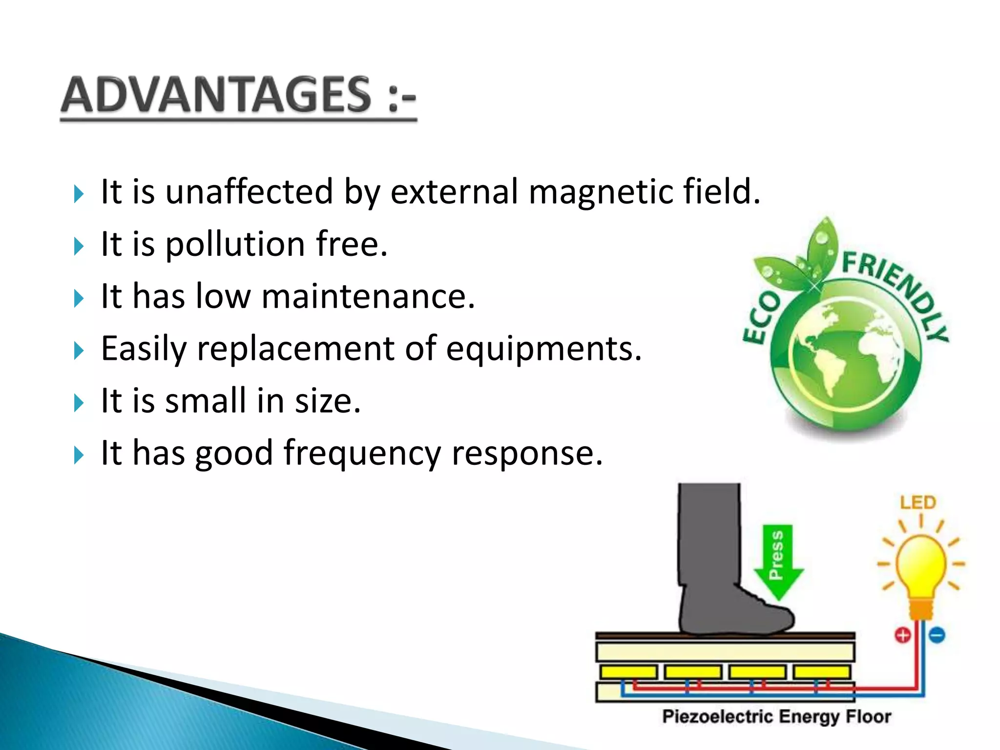 Power generation using piezoelectric | PPTX