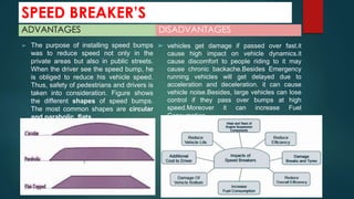 Power generation using speed breakers | PPTX