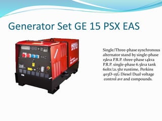 Power generators | PPTX | Radio Control | Hobbies & Interests