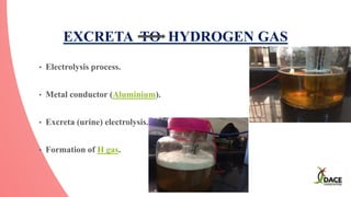 Power genertaion using human excreta | PPT