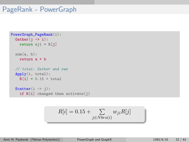 Graph processing - Powergraph and GraphX | PDF | Graphics Software ...