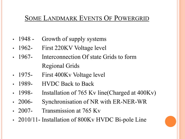 Power grid operation in India | PPTX