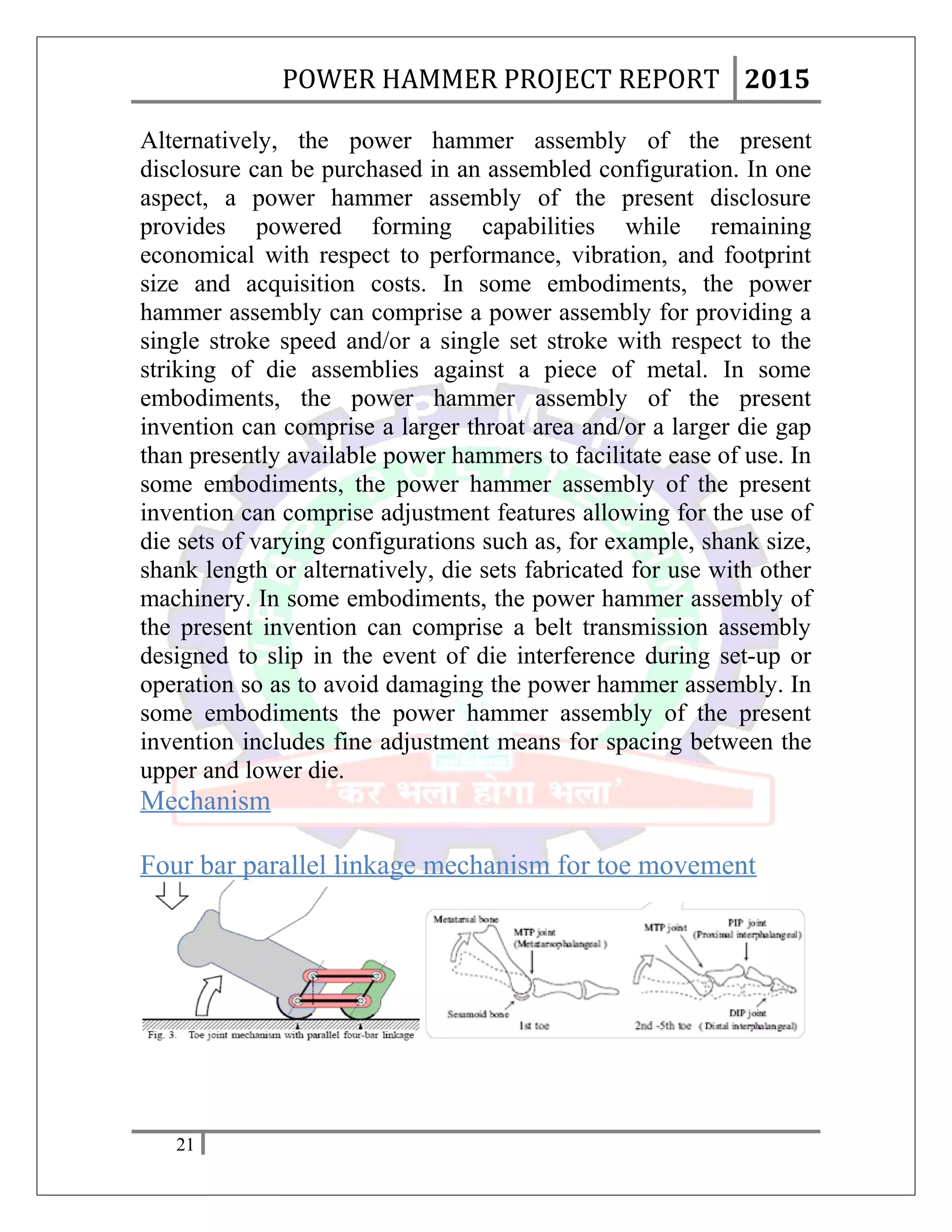 Power hammer project | DOC