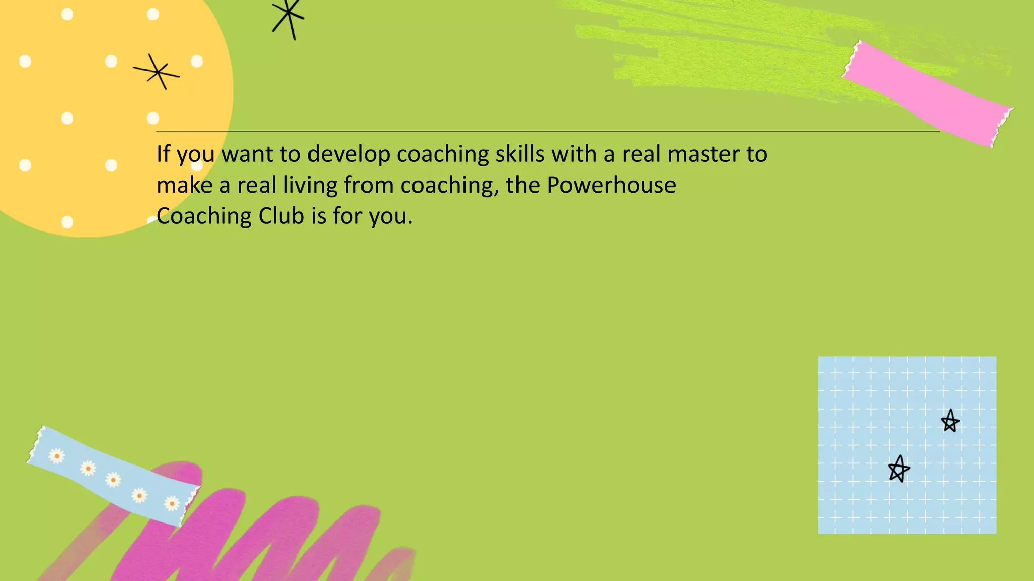 Powerhouse Coaching | PPTX