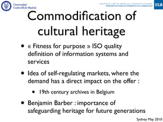 Seth van Hooland | PDF | Technology & Computing