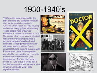 History of science fiction | PPTX