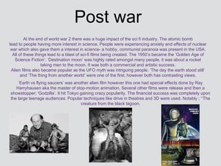 History of science fiction | PPTX