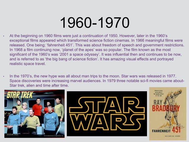 History of science fiction | PPTX