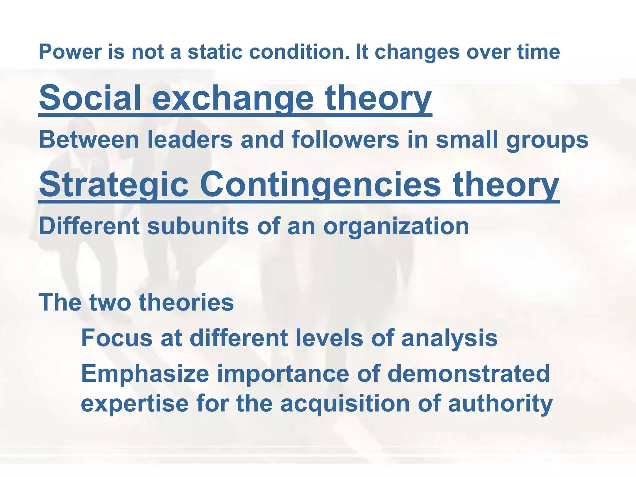 Power & influence | PPT