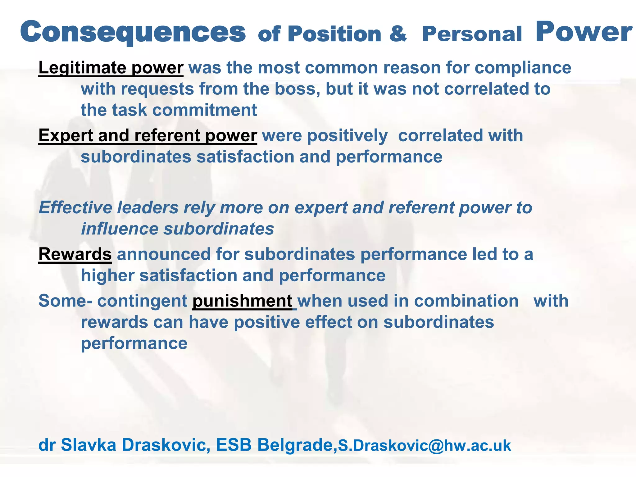 Power & influence | PPT