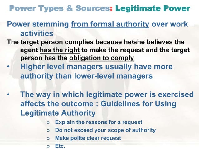 Power & influence | PPT