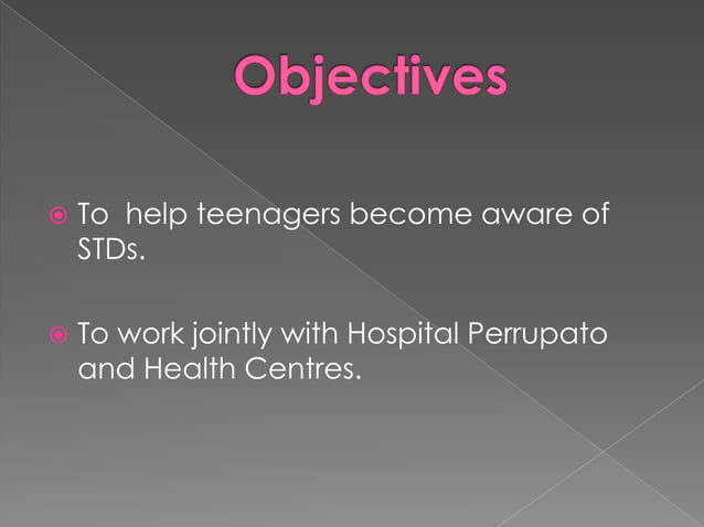 Sexually Transmitted Diseases (STDs) | PPTX