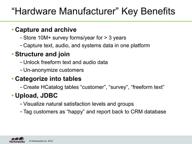 Powering Next Generation Data Architecture With Apache Hadoop | PPT