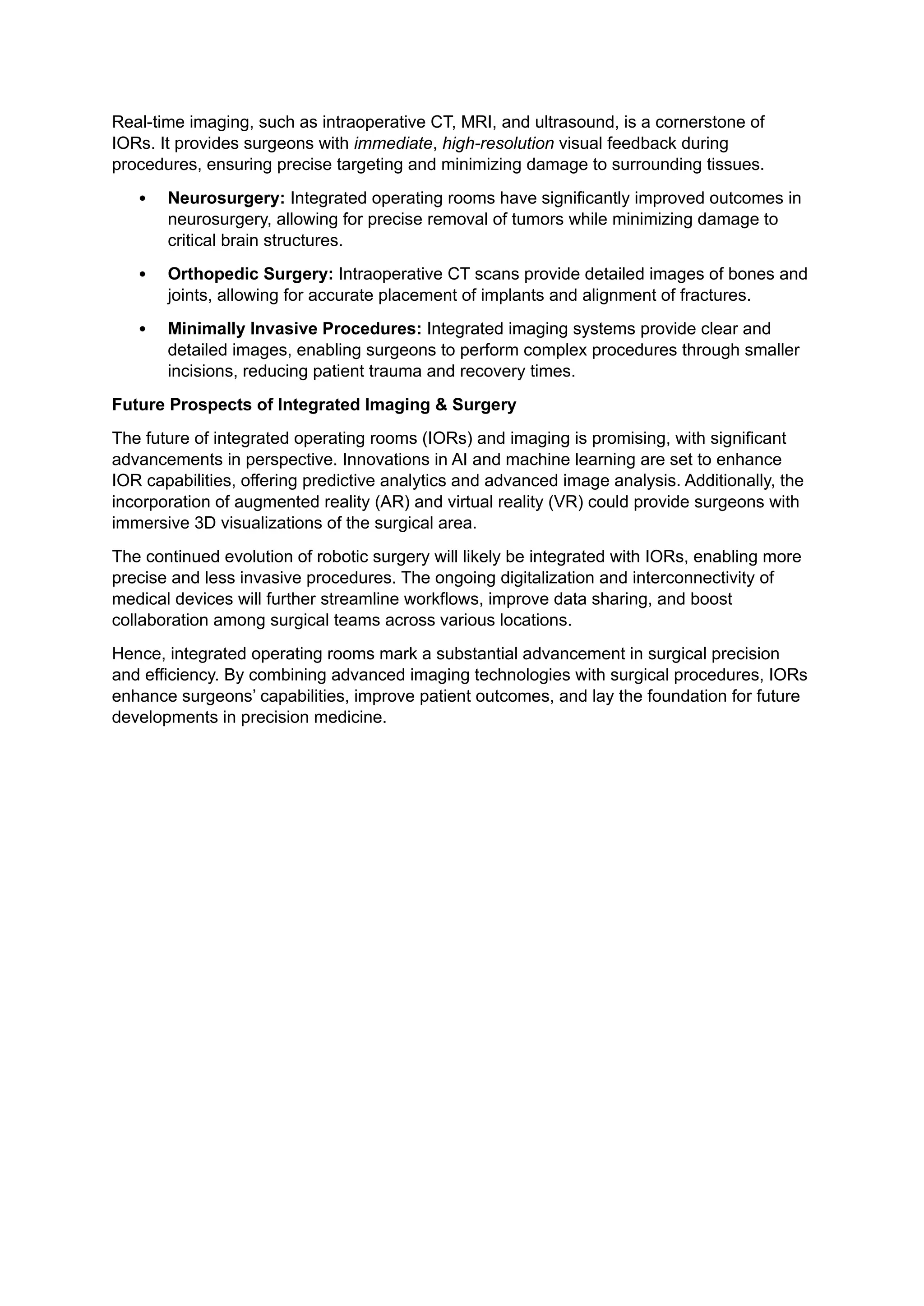 Powering Precision: Significance of Diagnostic Imaging in Healthcare | DOCX