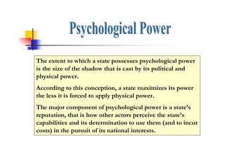 Power in International Relations (Pol 5) | PDF