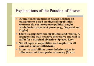 Power in International Relations (Pol 5) | PDF