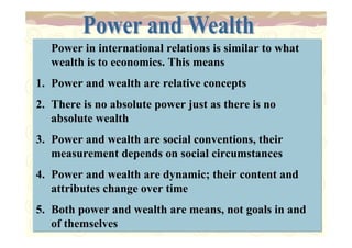 Power in International Relations (Pol 5) | PDF