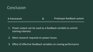 Power in Rowing Symposium: Lotte Lintmeijer | PPTX