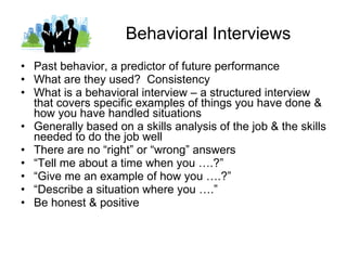 Power Interviewing | PPT