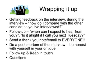Power Interviewing | PPT