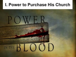 Power in the blood | PPT