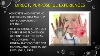 DIRECT PURPOSEFUL EXPERIENCES | PPTX