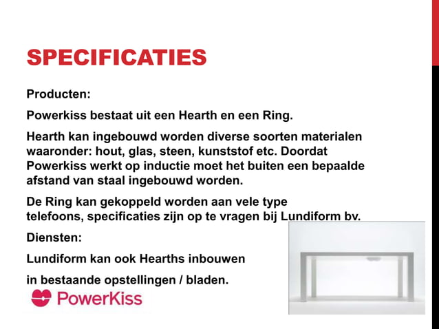 Powerkiss Product Introductie | PPTX