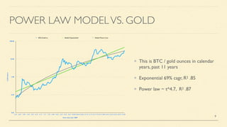 The Power Laws of Bitcoin: How can an S-curve be a power law? | PDF ...
