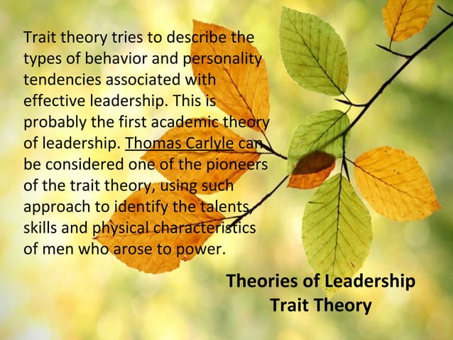 Leadership Theories & Concepts | PPT