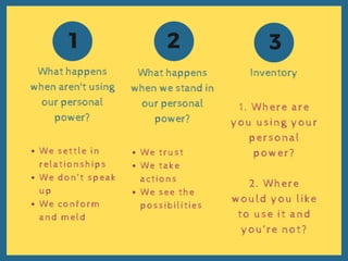 Stepping From Powerless to Powerful | PPT