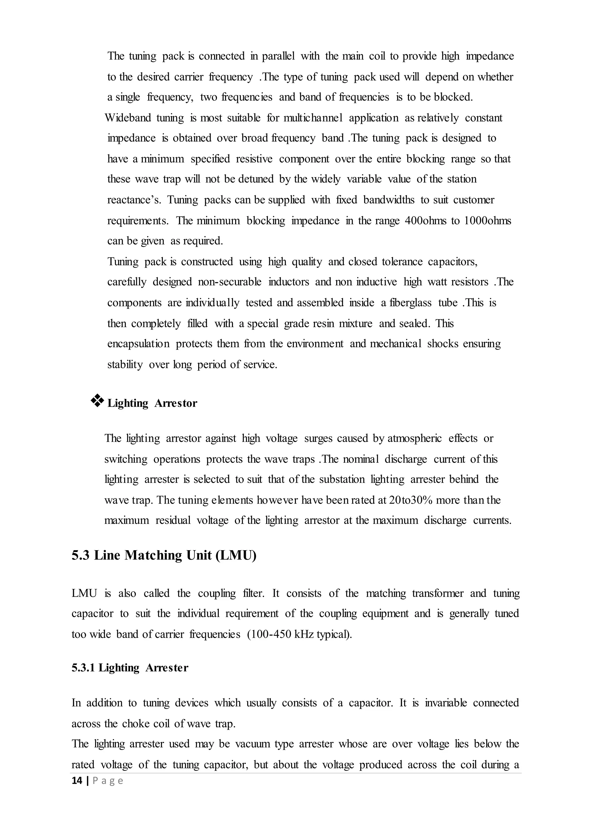 Power line carrier communication | DOCX