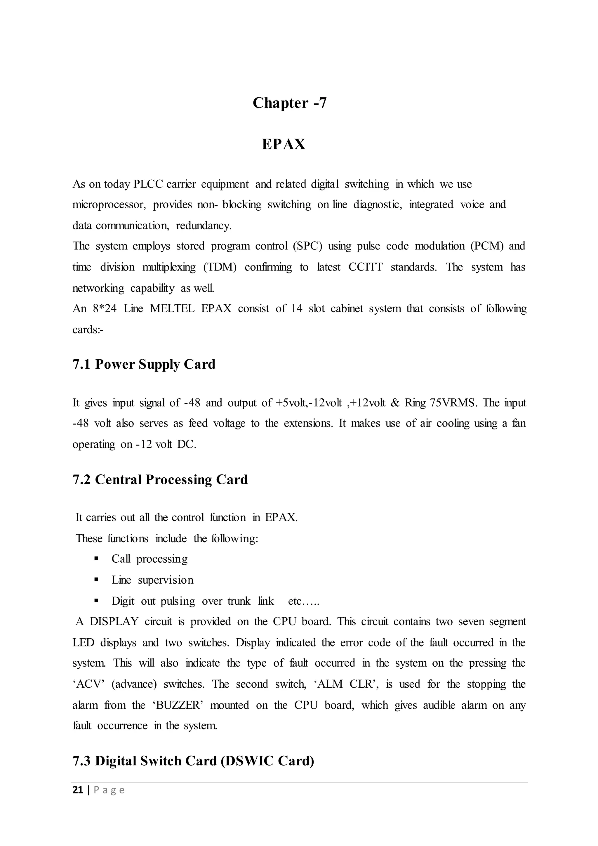 Power line carrier communication | DOCX
