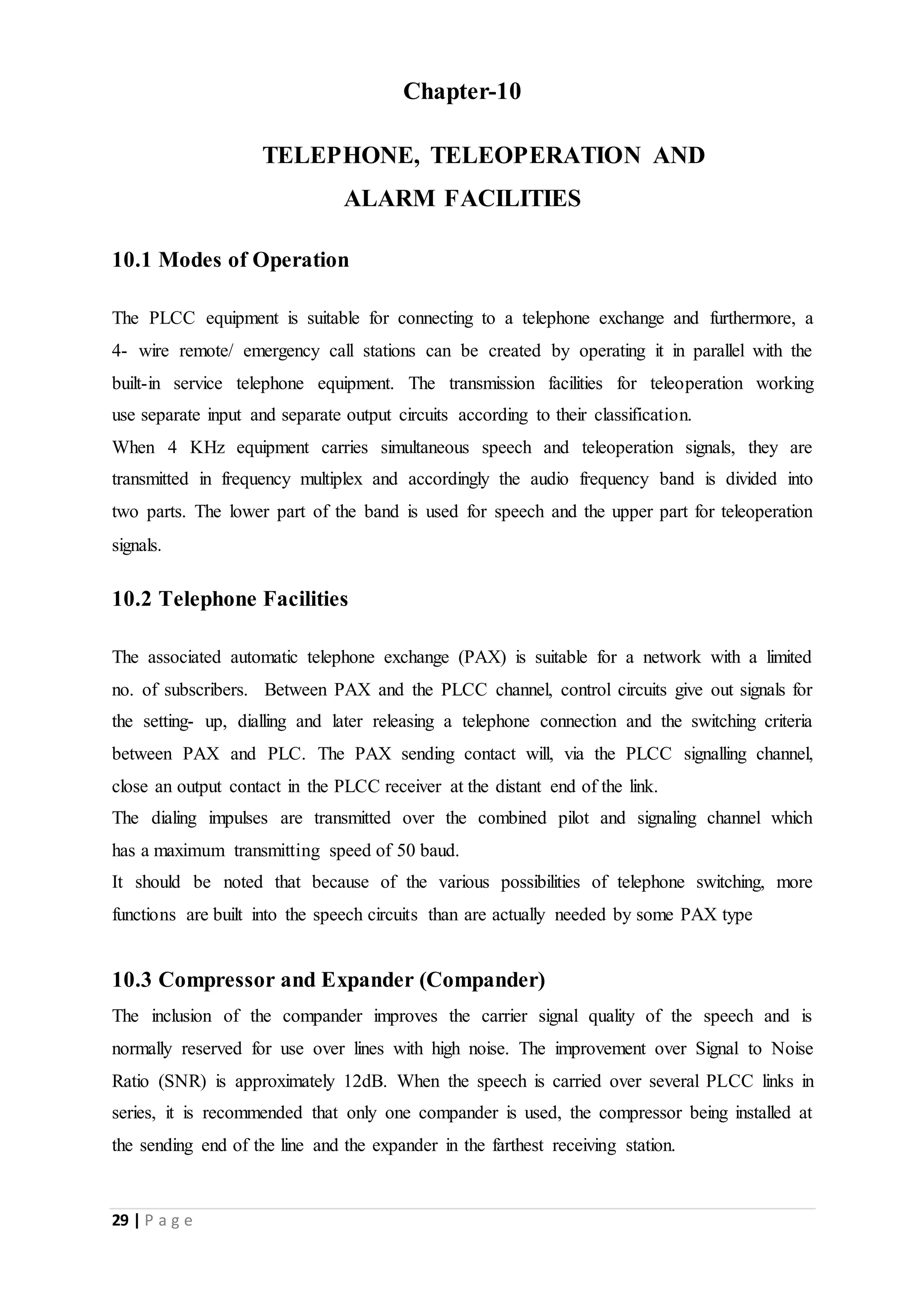 Power line carrier communication | DOCX