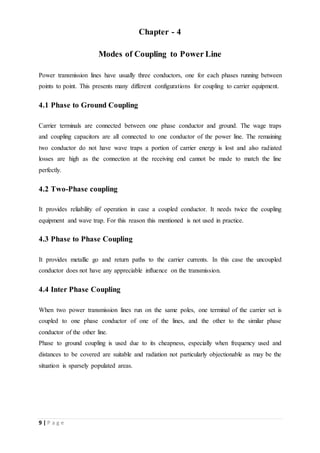 Power line carrier communication | DOCX