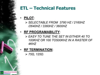 Power line carrier communication,ETL41/42 | PPTX