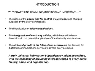 Power Line Communication | PPT