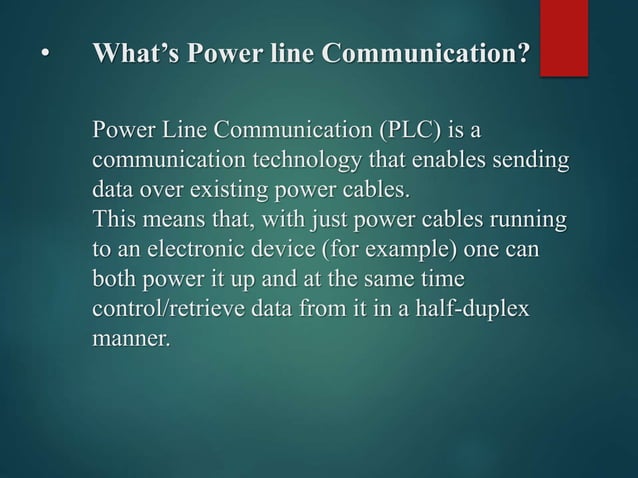 Power_LIne_Communication_Basics.pptx | Computer Networking | Computing